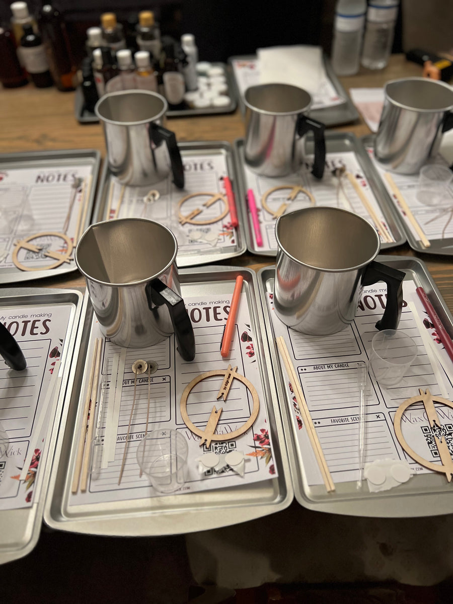 MOBILE CANDLE MAKING EXPERIENCE – Wax Oil Wick Store